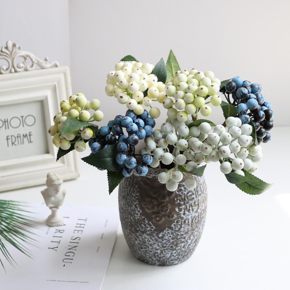 spdoo Artificial Berries 1PC Simulation Flowers Lifelike Berries with ...