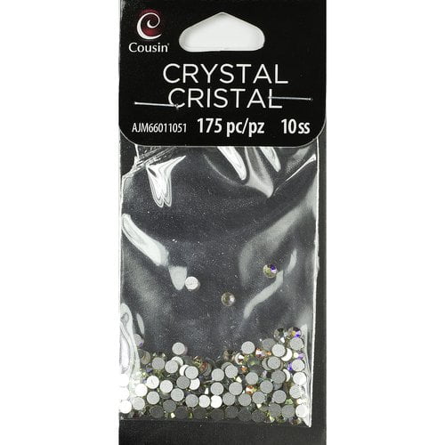 Cousin Glass 10-Stone Size Flatback Crystal, 1175 Piece - Walmart.com