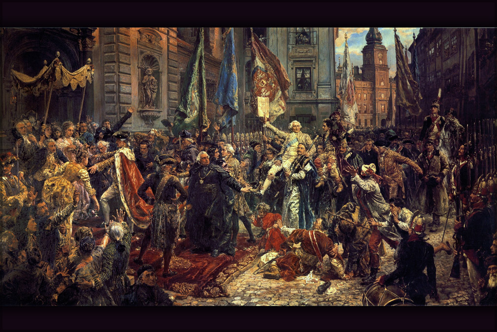 24"x36" Gallery Poster, Adoption of the Polish Constitution of May 3 ...