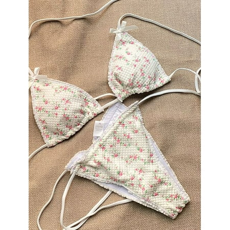 Shiny Bikinis Swimwear Women 2022 Summer Bikini Set String Swimsuit ...