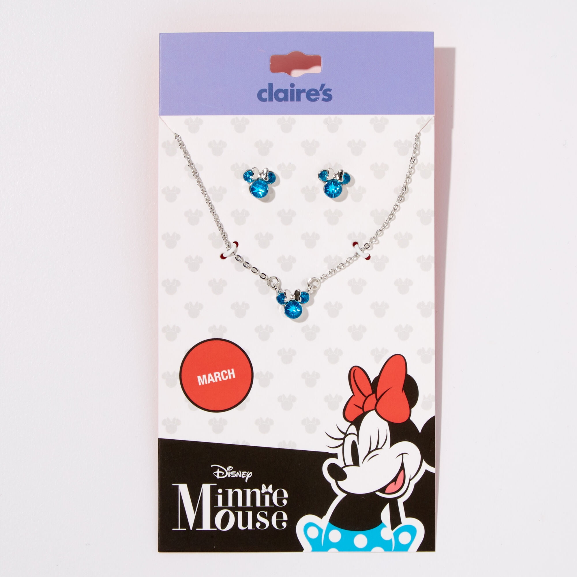 Click here for Claires Disney License Minni Mouse Gemstone Neckla... prices