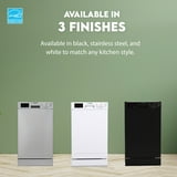 Equator 18" Front control Dishwasher Front control 10 place Wine Rack 8 ...