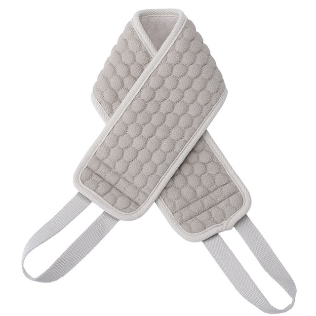 Farfi Double-faced Exfoliating Back Strap Shower Loofah Body Scrubber ...