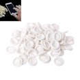 50pieces Single Using Latex Finger Cots With AntiSlip Design Elastic ...