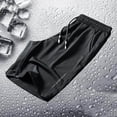 Ceisia Men Solid Casual Fashion Pocket Elastic Drawstring Five Length ...