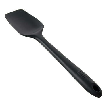 Messermeister Multi-Purpose Culinary Scoop / Scraping Spoon - Black ...