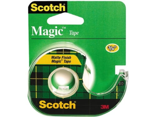 3M Magic Tape with Dispenser (Pack of 12) - Walmart.com