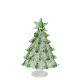 Tyidzon Mini Crystal Christmas Tree, Artificial Holiday Small Christmas ...