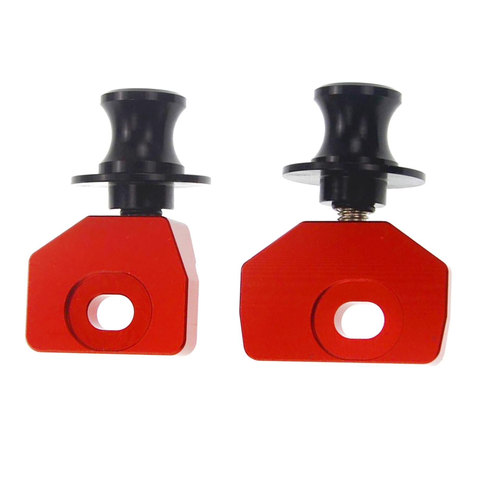 2x Practical Chain Screw Rocker Reel Slider for CB650R CBR650R 14- Red ...