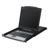 Tripp Lite 8-Port Cat5 1U Rack-Mount 1+1 User Console KVM Switch with ...