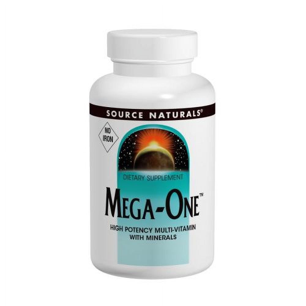 Supplement Source Naturals Mega-One sin hierro 30 comprimidos x 6 ...