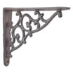 Flag Emotes Rustic Star Brown Cast Iron Decorative Shelving Bracket, 7. ...