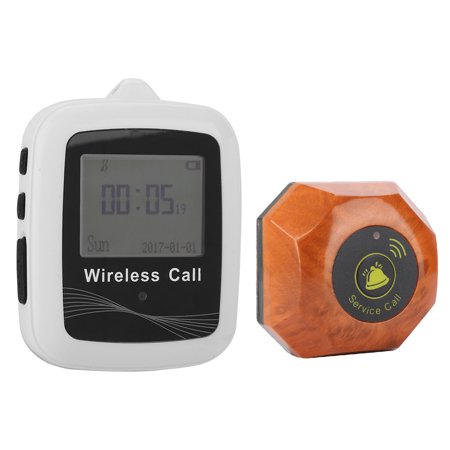 LCD Screen Rechargeable Smart Receiver Calling Pager, Calling System ...