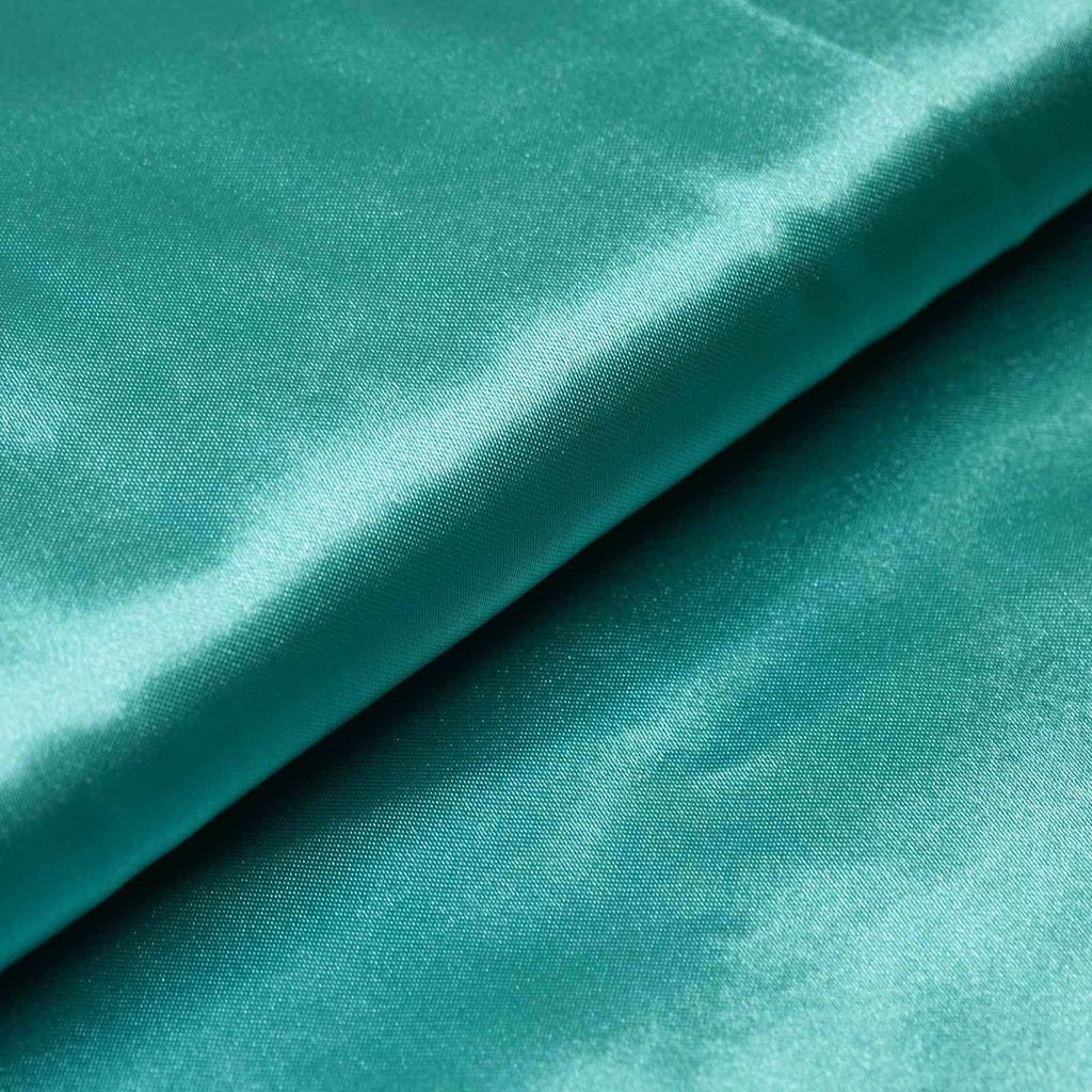 54" Wide X 10 Yards Satin Fabric Bridal Bolt - Turquoise - Walmart.com