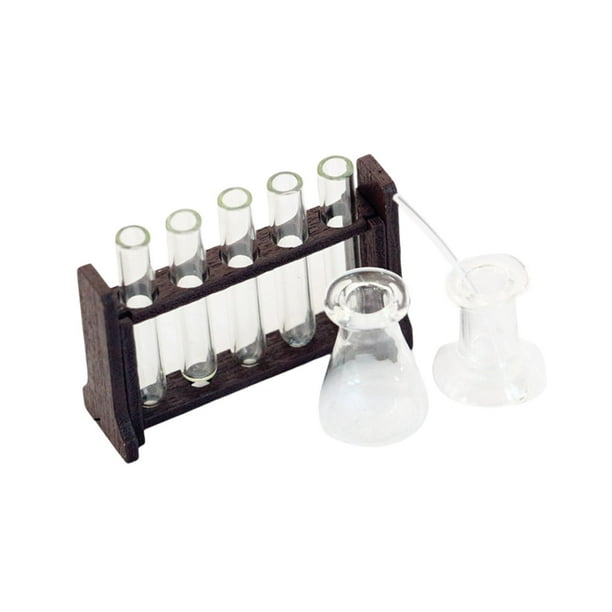miniature test tube,miniature test tube model dollhouse decoration,1/12 ...