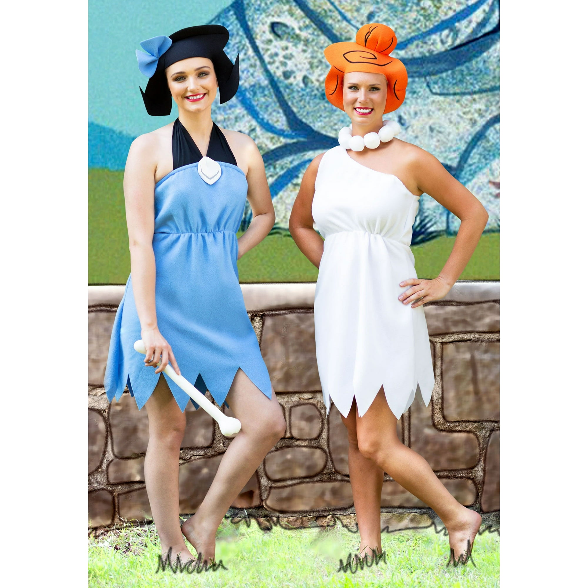 Wilma Flintstone Adult Costume Walmart