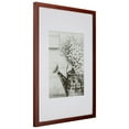 Gallery Perfect 7 Piece Walnut Photo Frame Gallery Wall Kit with ...