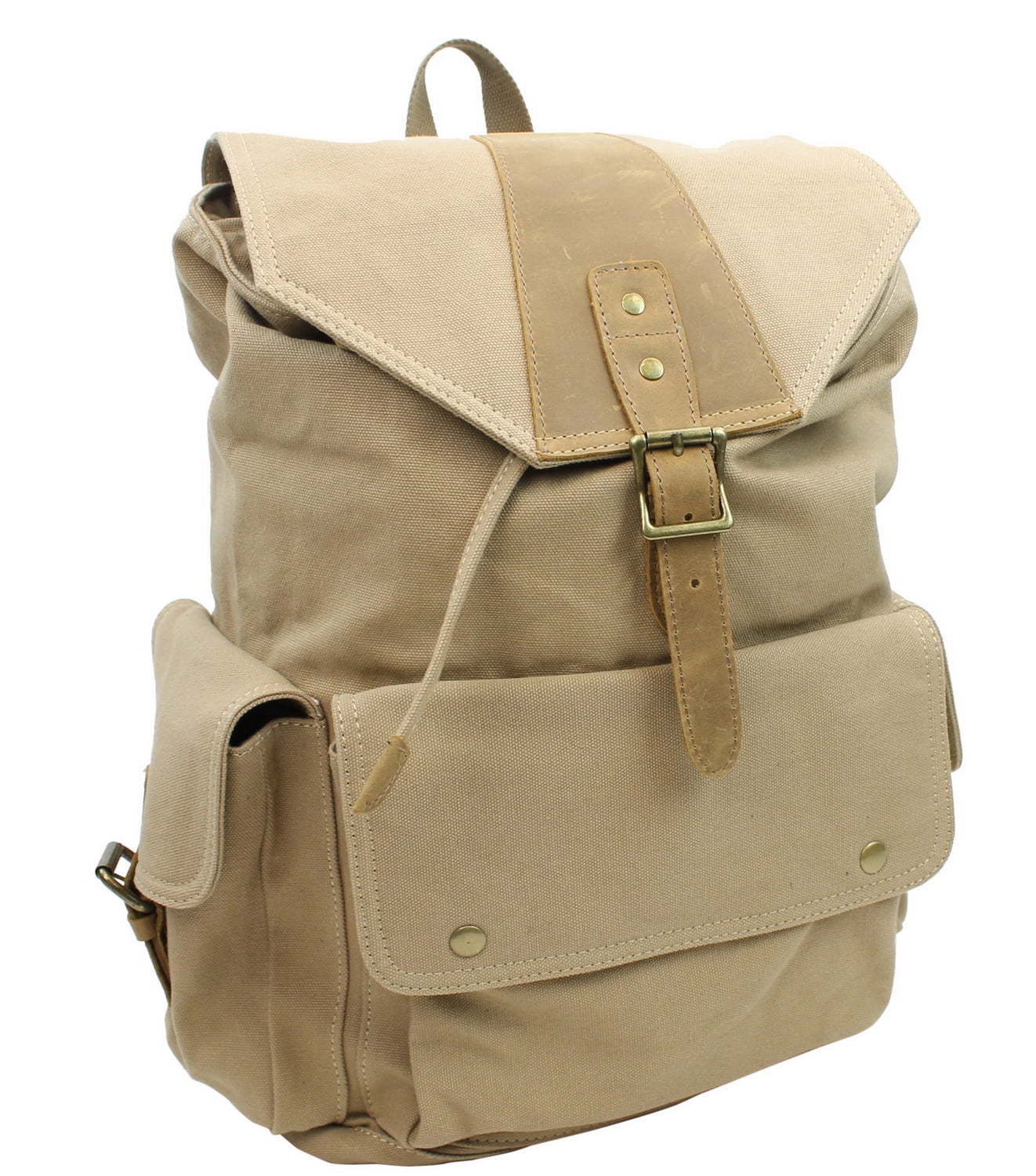 Classic Large Canvas Backpack CK09.KK - Walmart.com