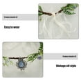 BESTYASH Elegant Sky Blue Floral Circlet with Wire and Ribbon for ...