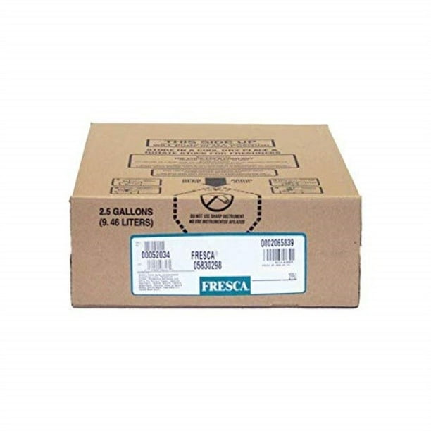 Fresca Original Citrus 2.5 Gallon Bag in Box Syrup - Walmart.com
