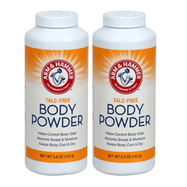 Arm & Hammer Talc-Free Body Powder, 5Oz - Odor Neutralizing, Sweat ...