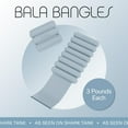 Bala, Wrist & Ankle Weights, 3 Pound Silicone Bracelet Set, Sea ...