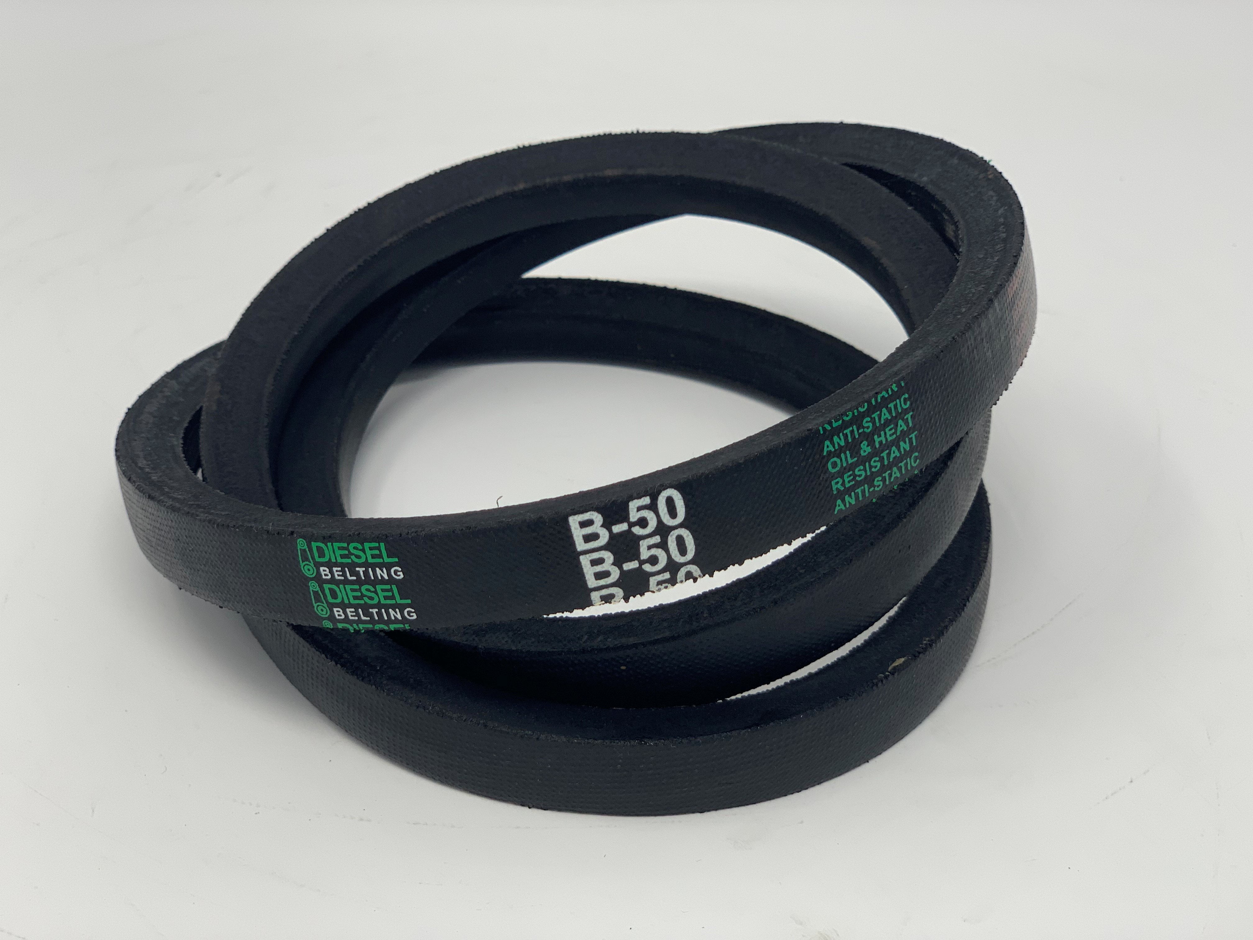 B50 Classic Wrapped V-Belt 21/32 x 53in Outside Circumference - Walmart.com