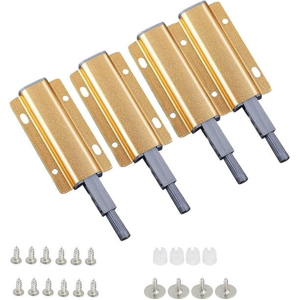 Cabinet Door Rebounder, Magnetic Heavy-Duty Latch for Double Push to ...