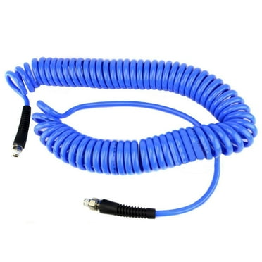 Amflo 12-50E Polyurethane Air Hose, 1/4" x 50', Blue - Walmart.com