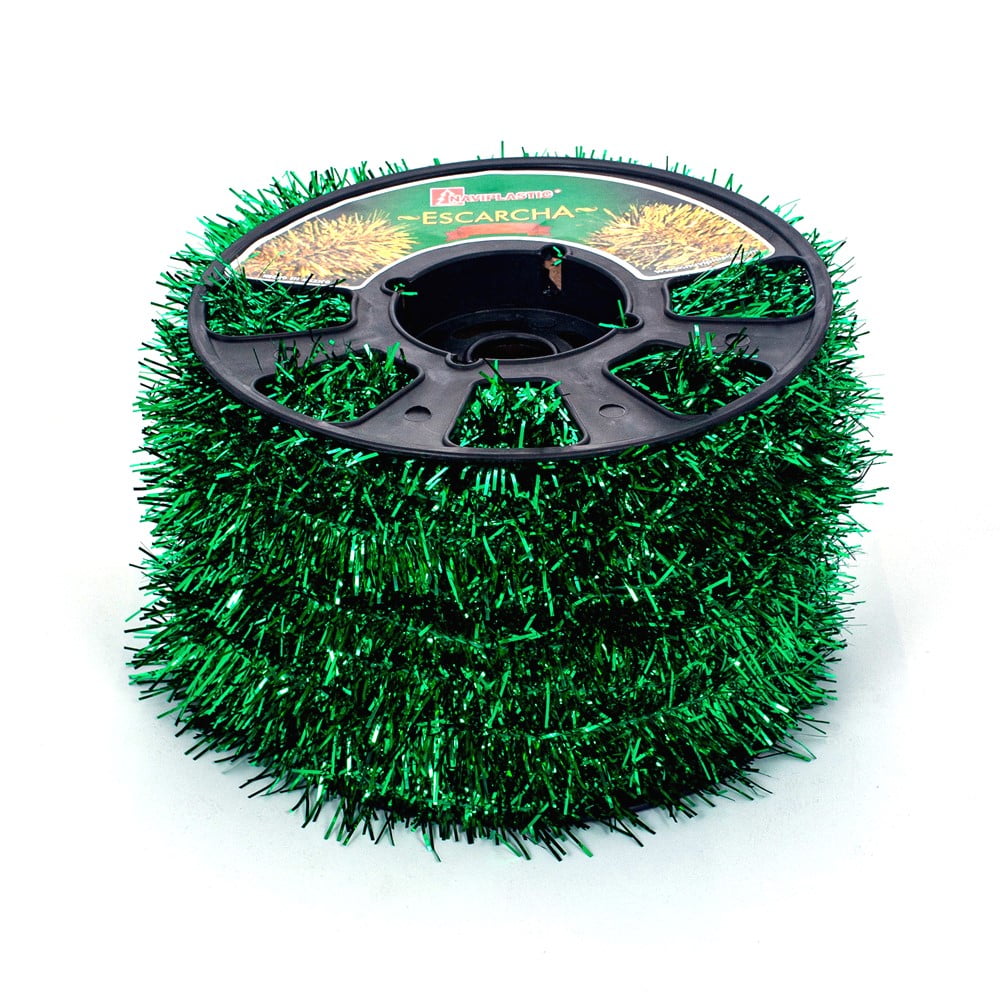 Rollo De Escarcha Navideña 100 Metros Verde NAVIPLASTIC | Walmart en línea