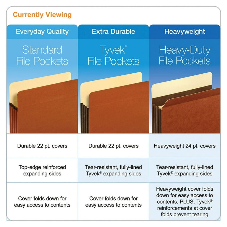 Expandable Pendaflex Folders