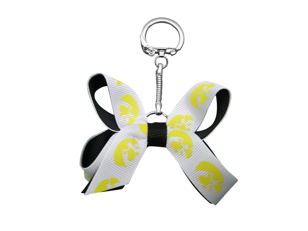 University of Iowa Mini Bow Keychain - Walmart.com