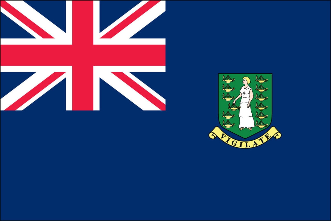 Y H M National Flag Virgin Islands(British) Flag 3 x 5 feet Bunting For ...