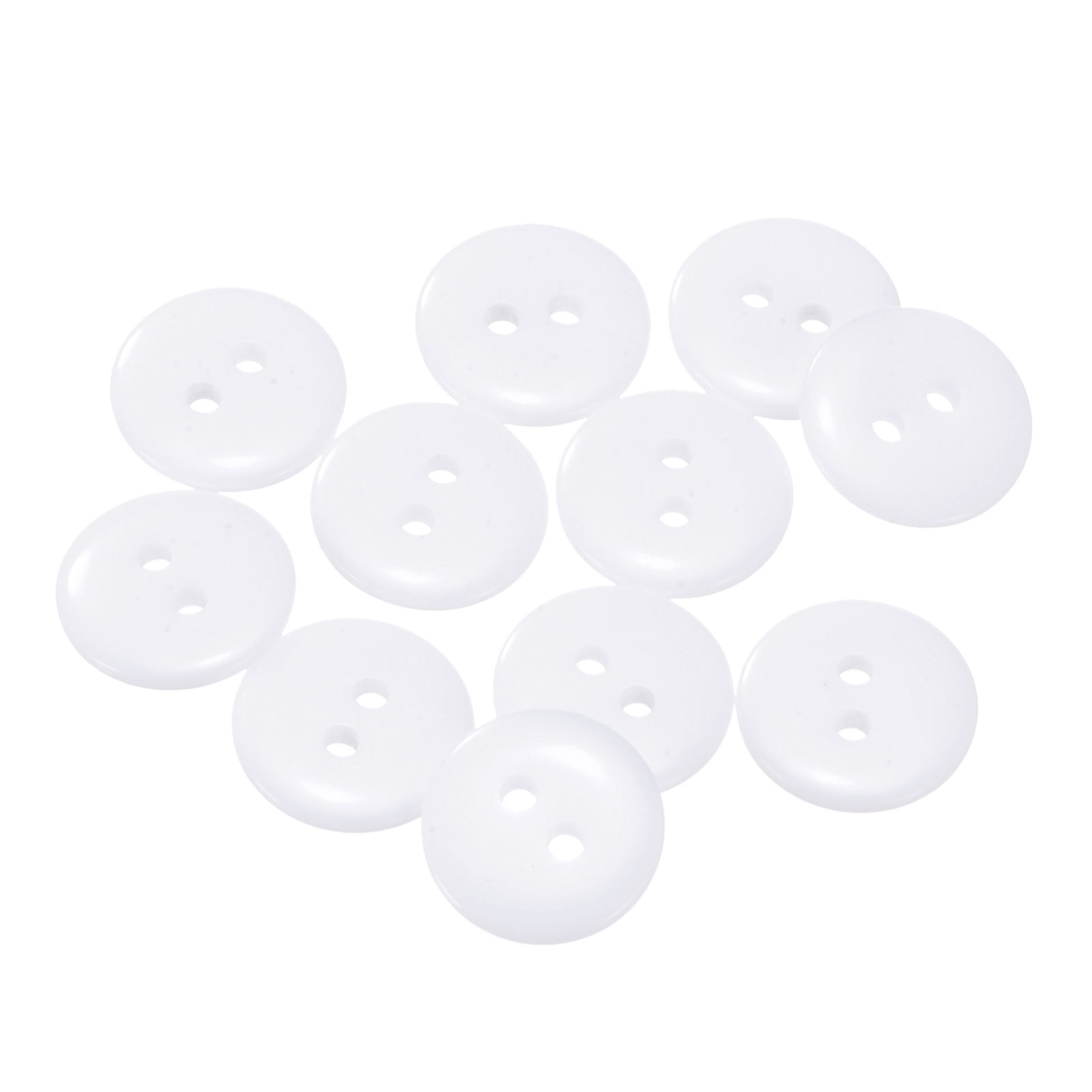 Click here for Uxcell 10pcs Sewing Button 1/2(12.5mm) 2 Holes Res... prices