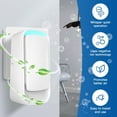 4-Pack White Air Ionizer Purifiers - Portable Negative Ion Technology ...