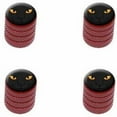 Black Cat Face Pet Kitty Halloween Tire Rim Wheel Aluminum Valve Stem ...