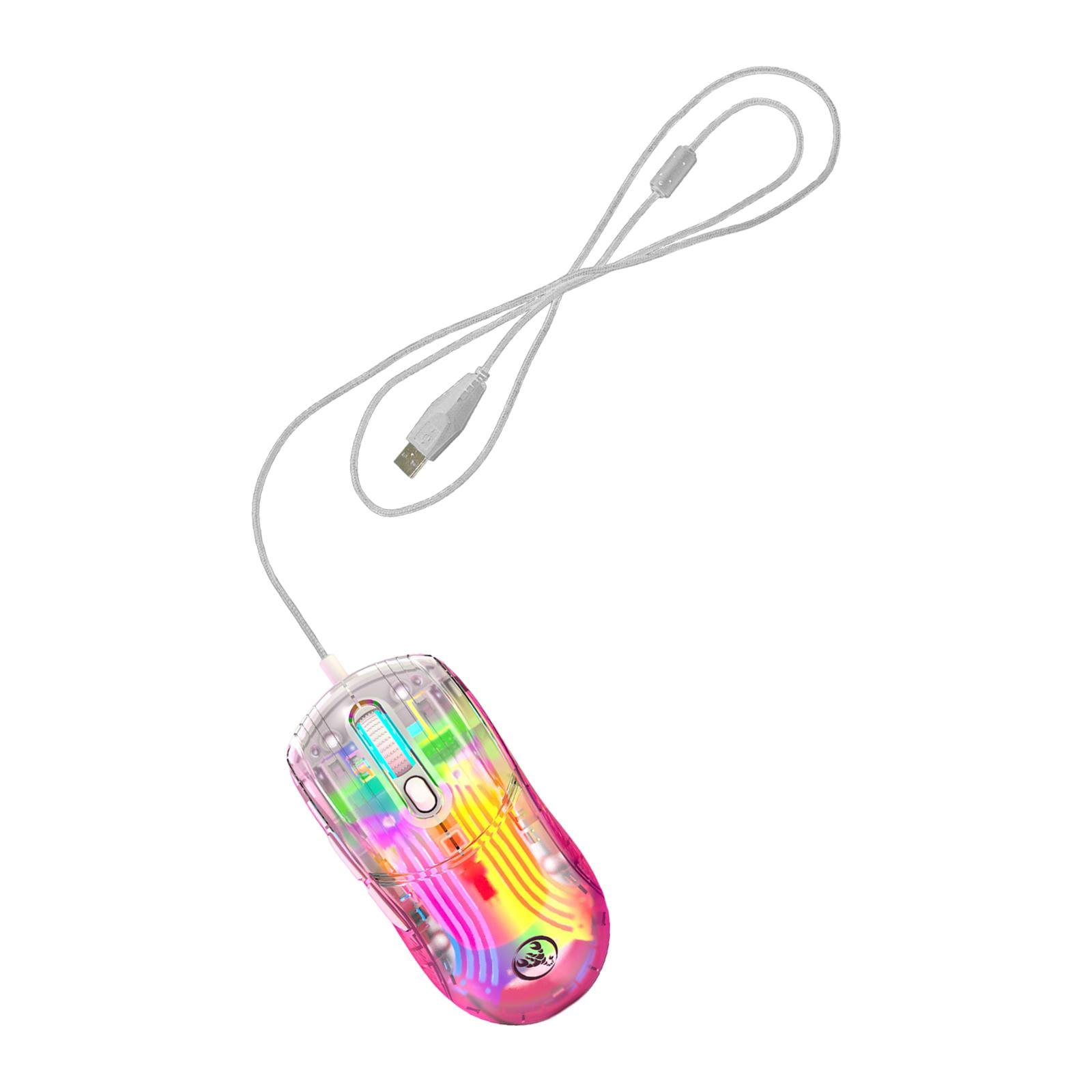 Wired Gaming Mouse Gaming Mice 12800 DPI RGB Backlit High Precision ...