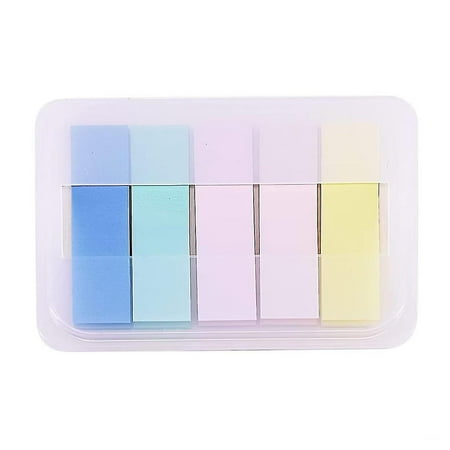 Sticky Tabs, Sticky Notes Flags Pastel Book Tabs Writable Annotation ...
