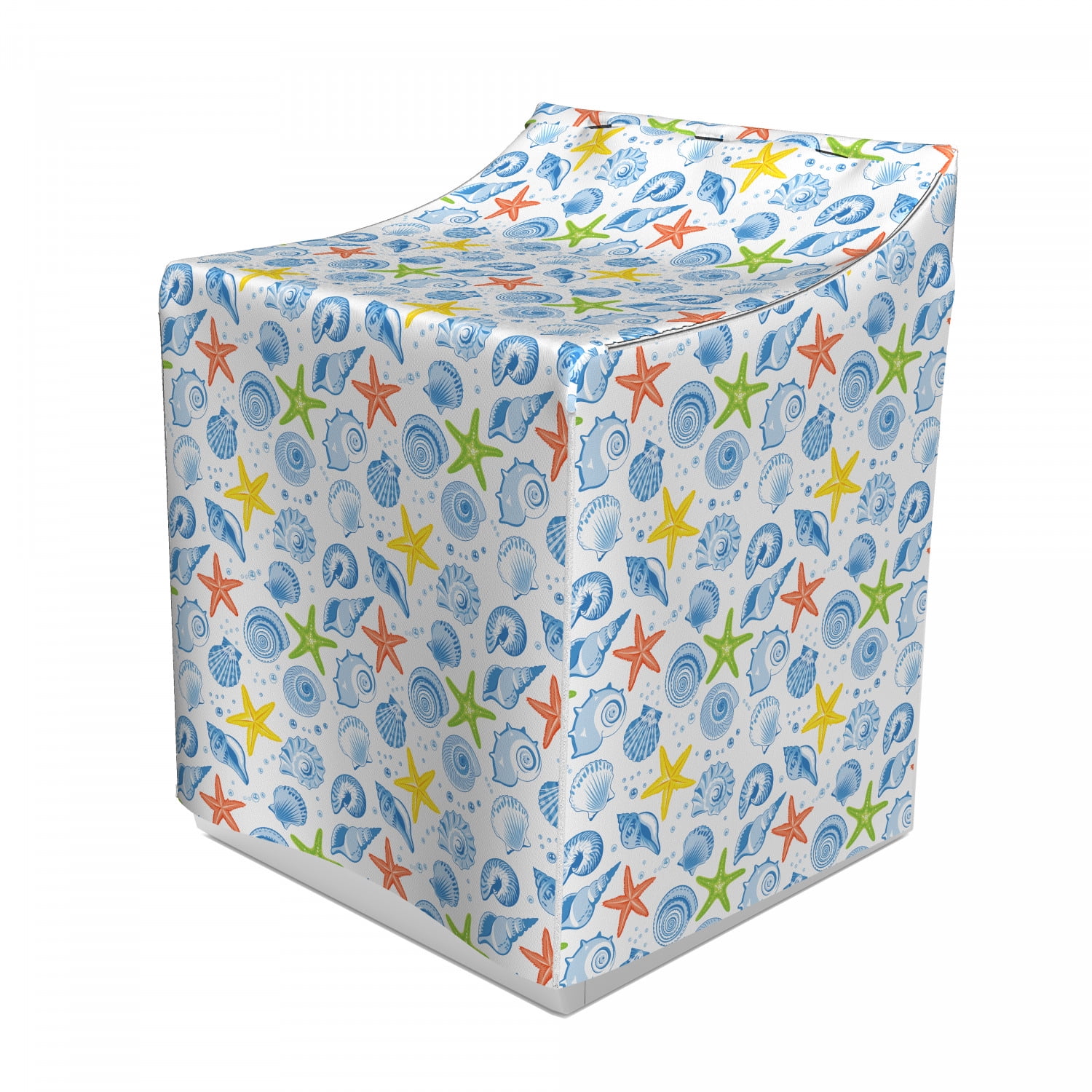 Sea Shells Washer Cover, Starfishes Aqua Marine Inspirations Aquarium ...