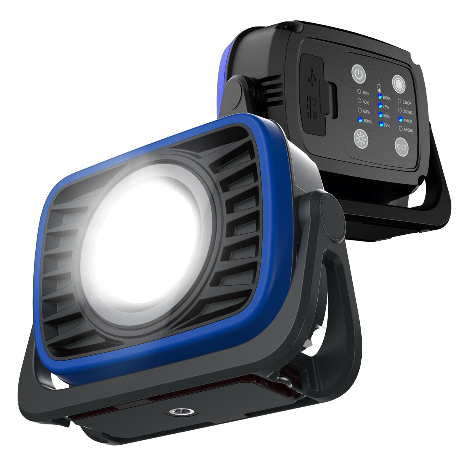 Rechargeable LED Work Light Portable Magnetic COB Flood Work Light ...