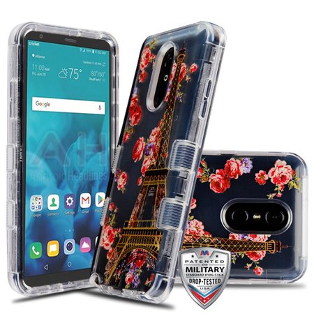 MYBAT Transparent Clear/Paris in Full Bloom TUFF Lucid Hybrid Protector ...