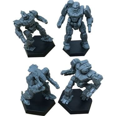 BattleTech Beginner Box Set: Miniatures Game with Unpainted Figures ...