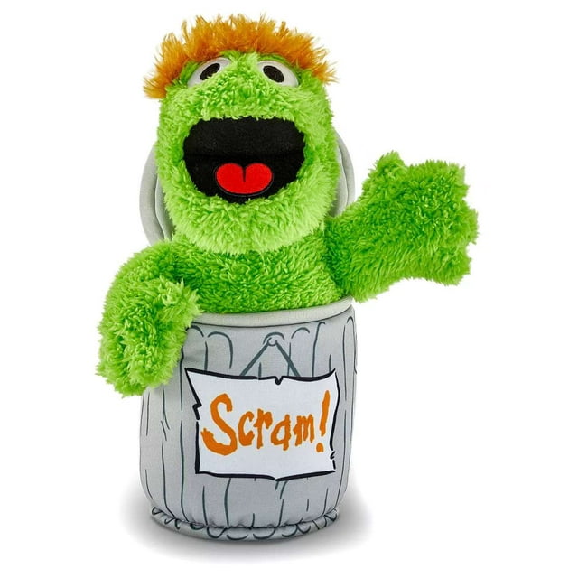 Sesame Street Oscar the Grouch Plush (Scram!) - Walmart.com