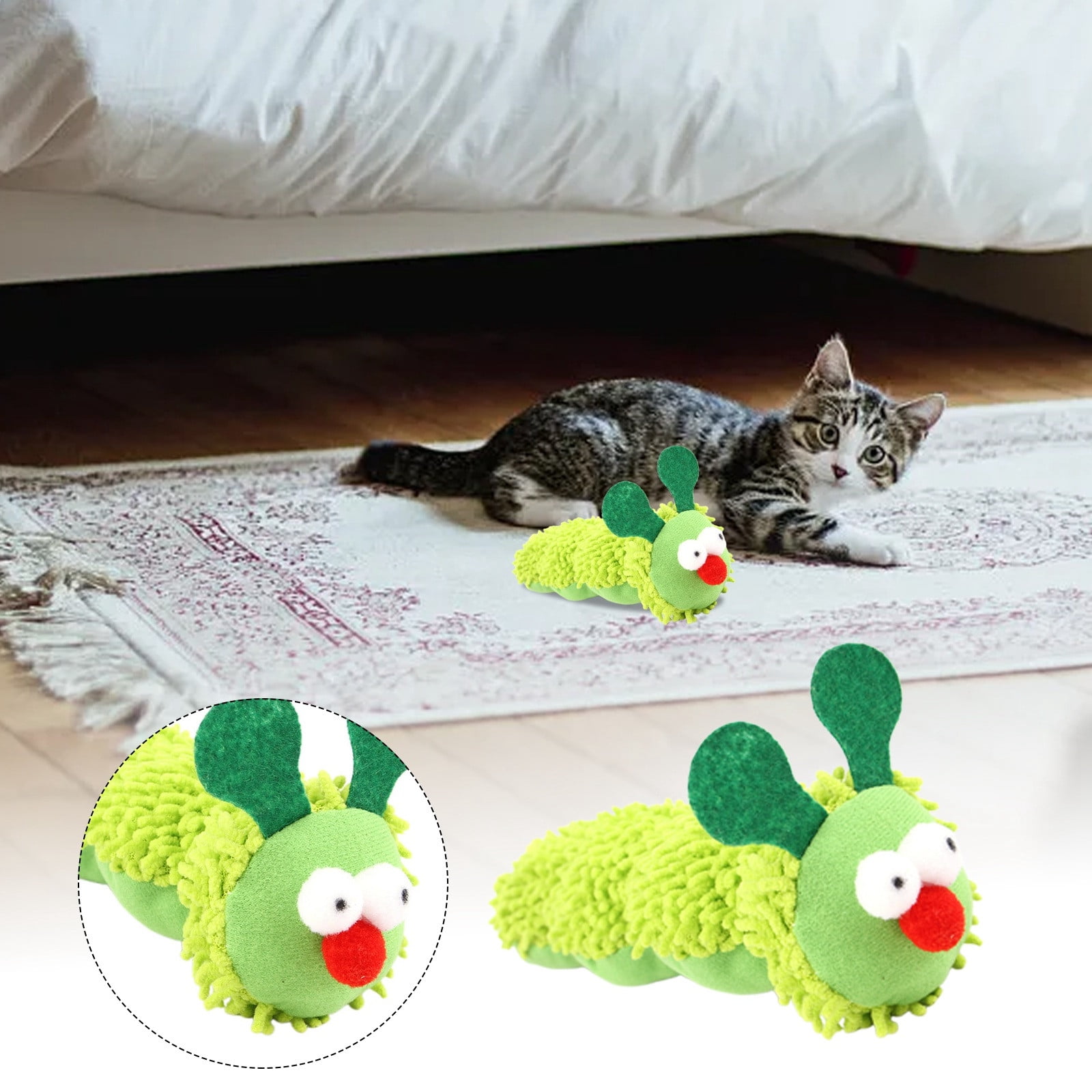Click here for Vivavault Interactive Squeaky Cat Toy For Playful... prices