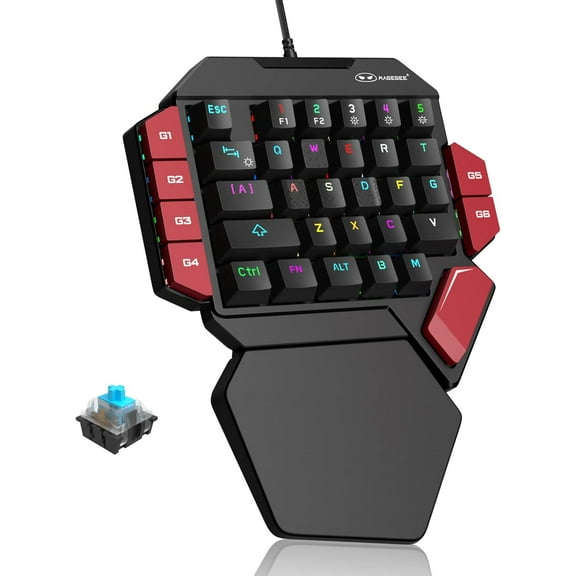 CyberPowerPC Skorpion K2 CPSK303 RGB Mechanical Gaming Keyboard with ...