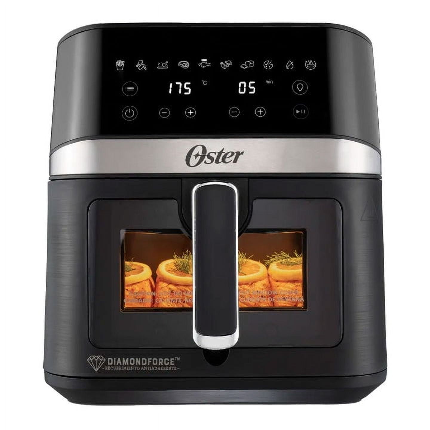 FREIDORA DE AIRE MANUAL OSTER 6L NEGRA (2204925) | Walmart en línea