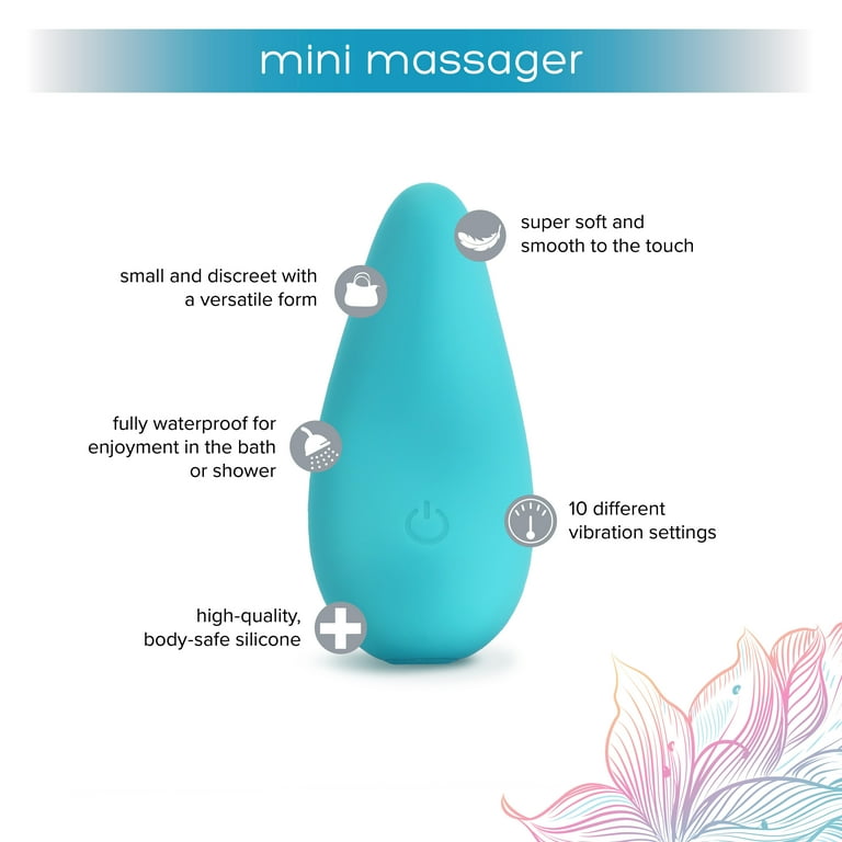 Plusone Vibrating Mini Soft Touch Massager 10 Vibration
