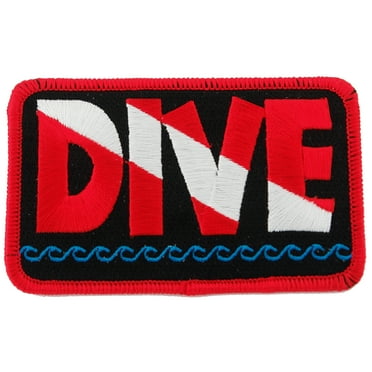 Divemaster Scuba Certification Chevron Embroidered Iron-On Patch ...