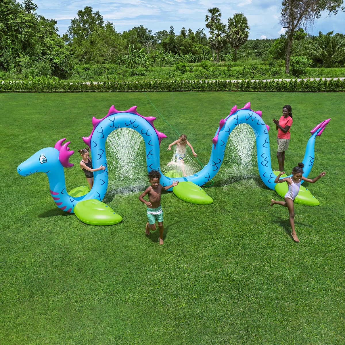 Click here for Bestway Giant Sea Serpent Kids Inflatable Sprinkle... prices