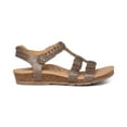 Aetrex Women's Reese Adjustable Orthopedic Gladiator Sandals for Women ...